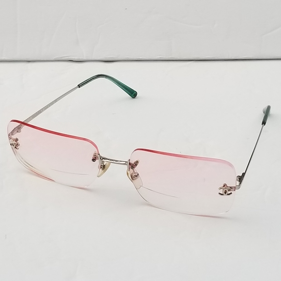 CHANEL | Accessories | Amazingly Fabulous Rare Authentic Chanel Rimless ...